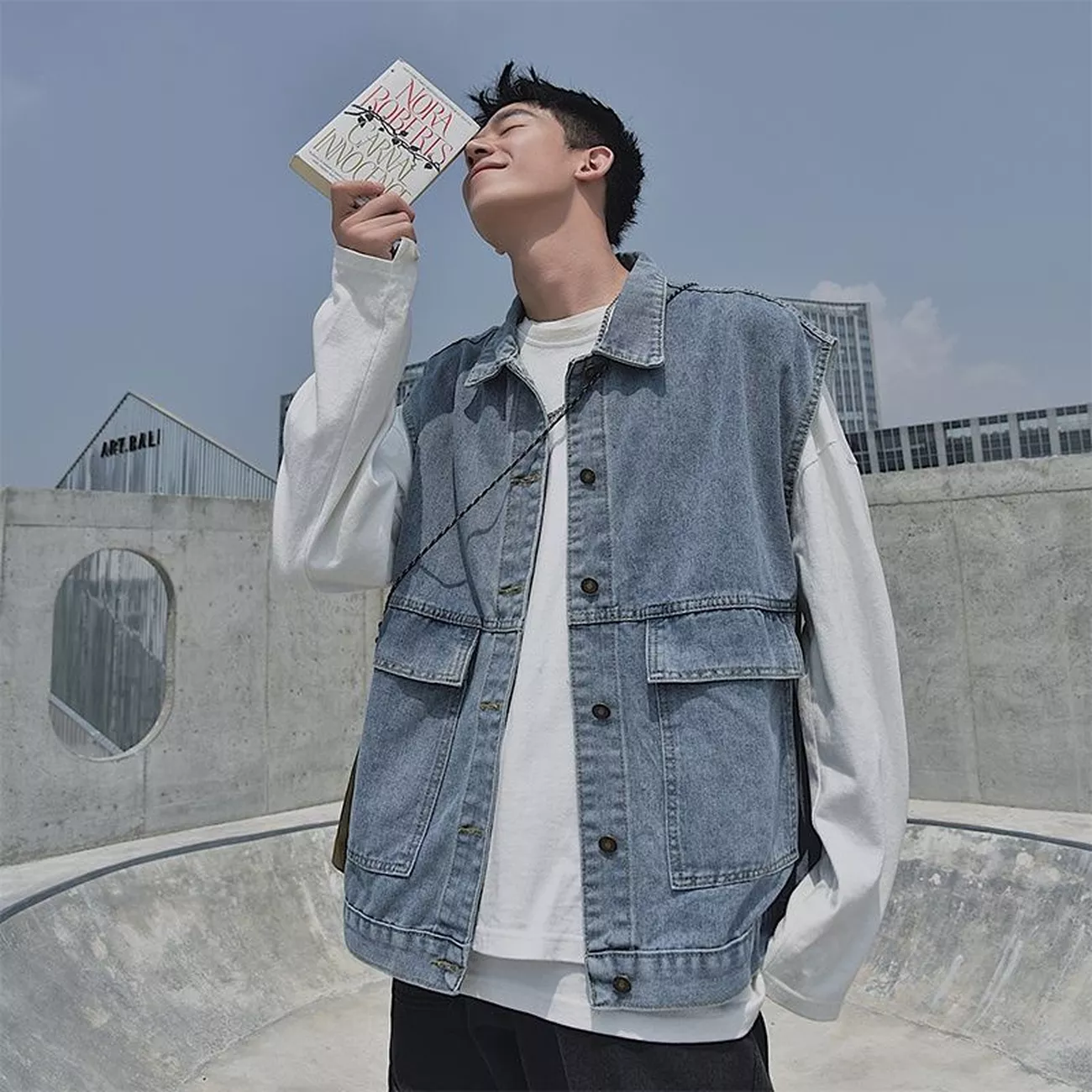 7 Cách Phối Đồ Với Áo Khoác Gile Jean Nam Đẹp Và Thời Trang